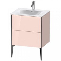 Duravit XViu 4300 Waschtischunterbau stehend, 2 Auszüge, für Waschtisch Viu 234463, 610x480 mm