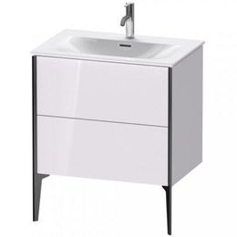 Duravit XViu 4301 Waschtischunterbau stehend, 2 Auszüge, für Waschtisch Viu 234473, 710x480 mm