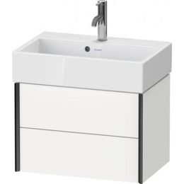 Duravit Durait XViu 4316 Waschtischunterbau wandhängend, 2 Schubkästen, für Waschtisch Vero Air 236860, 58,4x38,4 mm