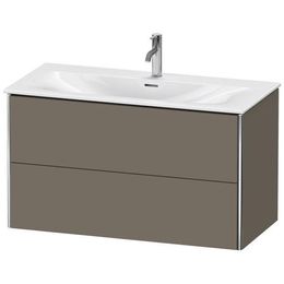 Duravit XSquare Waschtischunterbau wandhängend 101,0x 47,8 cm, 2 Schubkästen, für Waschtisch Viu 234410