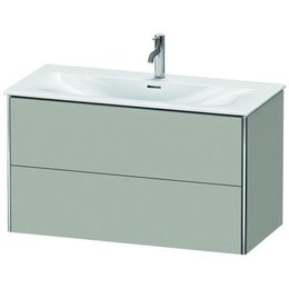 Duravit XSquare Waschtischunterbau wandhängend 101,0x 47,8 cm, 2 Schubkästen, für Waschtisch Viu 234410