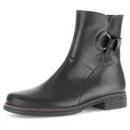 Stiefelette Gabor Gr. 38,5, schwarz Damen Schuhe Blockabsatz, Boots, Businesschuh mit Best Fitting Funktion