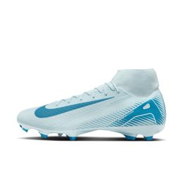 Nike Mercurial Superfly 10 Academy MG High-Top-Fußballschuh - Blau