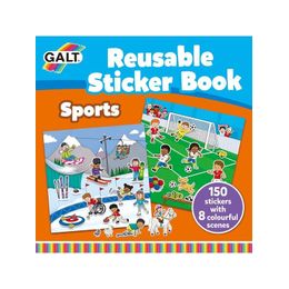 GALT Reusable Sticker Book - Sports