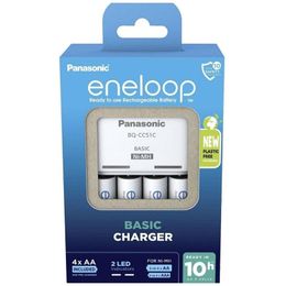 Panasonic eneloop Basic BQ-CC51 battery charger - 4 x AA type - NiMH - Europlug