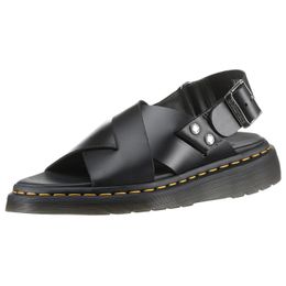 Plateausandale Dr. Martens "Zane" Gr. 41, schwarz Damen Schuhe Sommerschuh, Sandalette, Riemchensandale, mit cooler Ziernaht