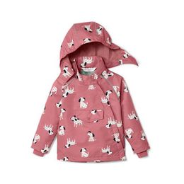 Tchibo Kinder-Thermo-Regenjacke - Dunkelrosa - Kinder - Gr.: 98/104