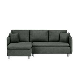 Smart Ecksofa ausziehbar Bonamie ¦ schwarz ¦ Maße (cm): B: 225 H: 87