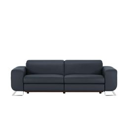 JOOP! Ledersofa 8151 ¦ blau ¦ Maße (cm): B: 238 H: 74 T: 111