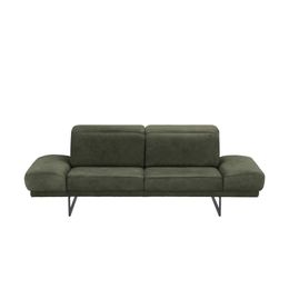 JOOP! Ledersofa Systems 8154 ¦ grün ¦ Maße (cm): B: 232 H: 79 T: 107