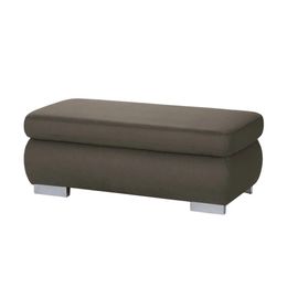 Lounge Collection XXL-Hocker Kathrin ¦ braun ¦ Maße (cm): B: 129 H: