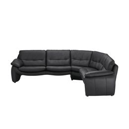 Smart Ecksofa Melodie ¦ schwarz ¦ Maße (cm): B: 255 H: 80 T: 280