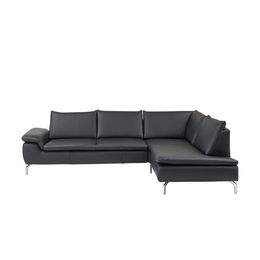 meinSofa Ecksofa Buggi ¦ schwarz ¦ Maße (cm): B: 301 H: 87 T: 224