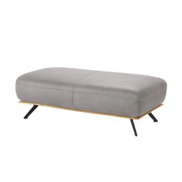 meinSofa Hocker Fiona ¦ grau ¦ Maße (cm): B: 135 H: 43 T: 70