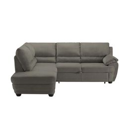 U.N.O uno Ecksofa Nebolo ¦ grau ¦ Maße (cm): B: 245 H: 97 T: 222