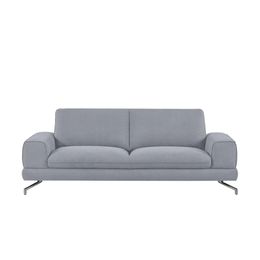 Smart Sofa grau - Stoff Bonika ¦ grau ¦ Maße (cm): B: 218 H: 83 T: 95