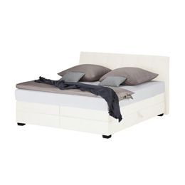 vanDoorn Boxspringbett Chiara ¦ creme ¦ Maße (cm): B: 212 H: 107