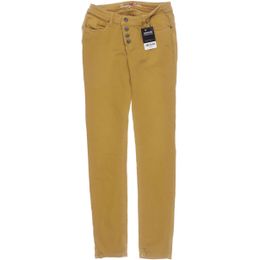 Buena Vista Damen Jeans, gelb, Gr. 0