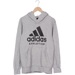 Adidas Herren Kapuzenpullover, grau, Gr. 52