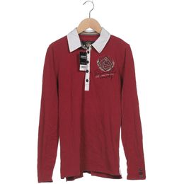 SOCCX Damen Poloshirt, bordeaux, Gr. 38