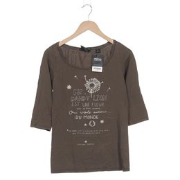 Maison Scotch Damen Langarmshirt, grün, Gr. 38