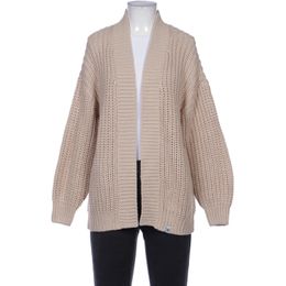 Tom Tailor Denim Damen Strickjacke, beige, Gr. 36