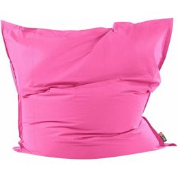 Beliani Sitzsack Rosa Fuchsia 180 x 230 cm Indoor Outdoor Stark wasserabweisender Langfristige Volumenstabilität Groß