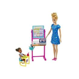 Barbie Teacher Doll (Blonde) with Apprentice