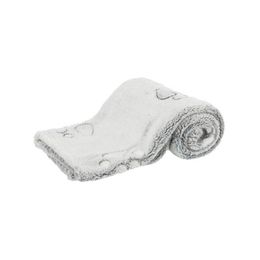 Trixie Nando Blanket soft fleece 75x50cm Light Grey