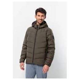 Daunenjacke Jack Wolfskin "COLONIUS JKT M" Gr. XXL (58), braun (cold-coffee) Herren Jacken