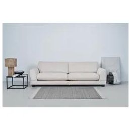 3-Sitzer Home Affaire "Parennes" Sofas Gr. B/H/T: 224 cm x 78 cm x 105 cm, Cord, beige (cream) mit attraktivem Cord-Stoff, Kaltschaum