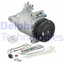 DELPHI Kompressor, Klimaanlage für GENERAL MOTORS VAUXHALL OPEL 13297442 93169375 1854188 TSP0155449