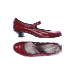 Gabor Damen Pumps, rot, Gr. 4.5