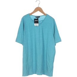 Ulla Popken Damen T-Shirt, blau, Gr. 46