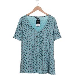 Ulla Popken Damen T-Shirt, türkis, Gr. 46