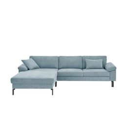 Max Schelling Ecksofa Maximum ¦ blau ¦ Maße (cm): B: 255 H: 89 T: 2