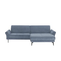 meinSofa Ecksofa Mike ¦ blau ¦ Maße (cm): B: 251 H: 86 T: 180