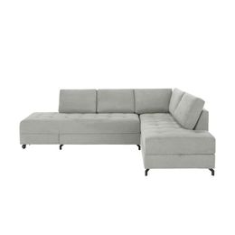 Smart Ecksofa Carla ¦ grau ¦ Maße (cm): B: 291 H: 88 T: 222