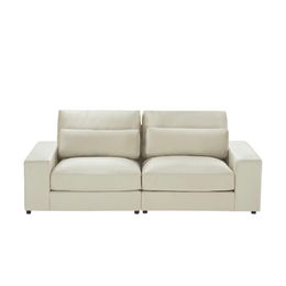 Höffner Big Sofa Branna ¦ beige ¦ Maße (cm): B: 232 H: 88 T: 120