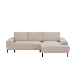 switch Ecksofa aus Cord Capitol ¦ beige ¦ Maße (cm): B: 276 H: 89 T: