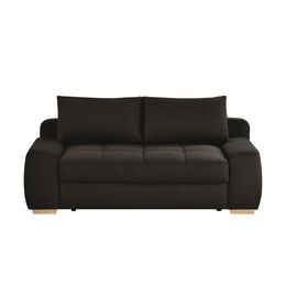 bobb Schlafsofa mit Boxspringpolsterung Eleny de Luxe ¦ braun ¦ Maße