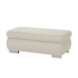 Lounge Collection XXL-Hocker Kathrin ¦ creme ¦ Maße (cm): B: 129 H: