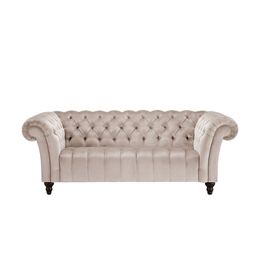 Höffner Sofa, 2-sitzig Canyon ¦ rosa/pink ¦ Maße (cm): B: 205 H: 74 T: 101