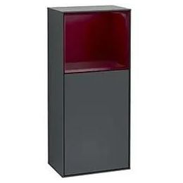 Villeroy & Boch Villeroy und Boch Finion Seitenschrank G510HBHG 41,8x93,6cm, rechts, Emotion, Regal oben Peony Matt, Midnight Blue Matt Lacquer