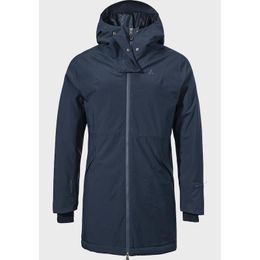 Schöffel SCHÖFFEL Parka »Urban Ins Parka Style Crivat WMS« mit Kapuze 8820 - blau 44 44 Wasserdicht & atmungsaktiv dank 2-Lagen VENTURI Membrane