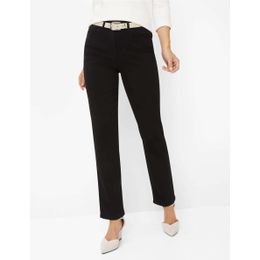 Raphaela by Brax Damen Five-Pocket-Hose Style PATTI STRAIGHT, Schwarz, Gr. 36