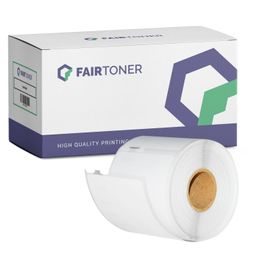 FairToner Kompatibel für Dymo 99014 / S0722430 Etikett 220x (54mm x 101mm)