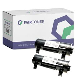 FairToner Kompatibel für Panasonic KX-FA93 Thermo-Transfer-Rolle Schwarz