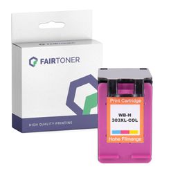 FairToner Kompatibel für HP T6N03AE / 303XL Druckerpatrone Color