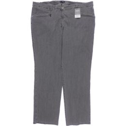 Ulla Popken Damen Jeans, grau, Gr. 52